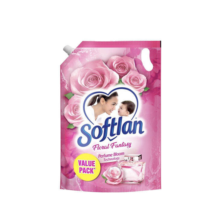 Softlan Fabric Softerner 1.6L - Floral Fantasy Perfume Bloom - Three ...