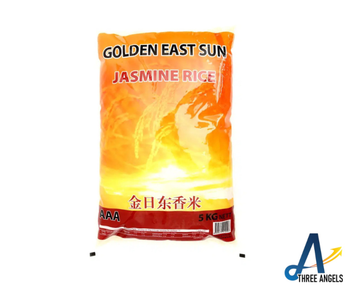 Golden East Sun Jasmine Rice 5kg - Three Angels Trading