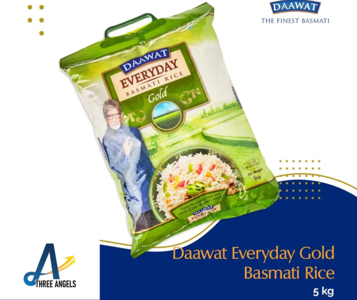 Daawat Everyday Gold Basmati Rice 5kg - Three Angels Trading